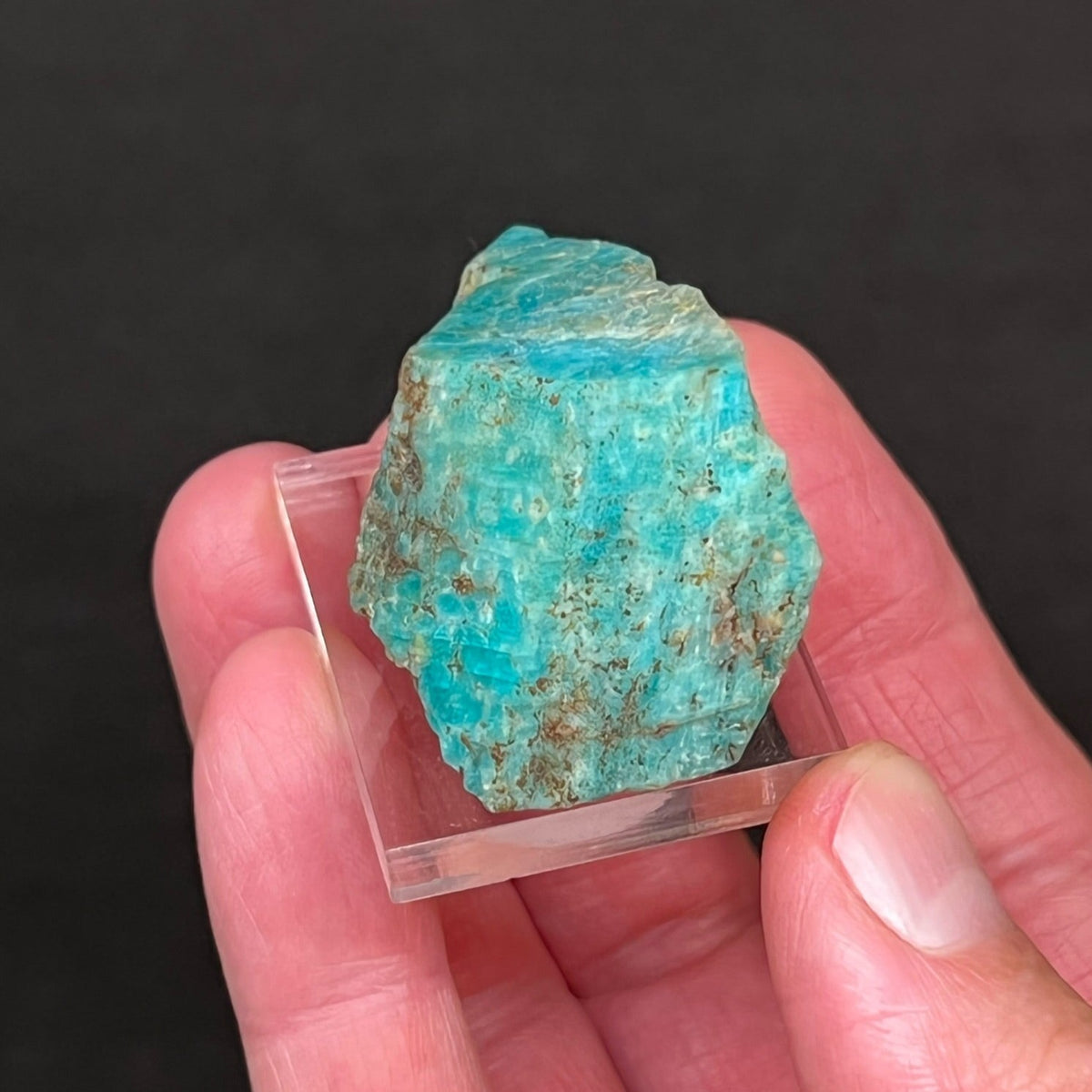 Amazonite Quality Mineral Vitreous Direct | CrystalRockology ...